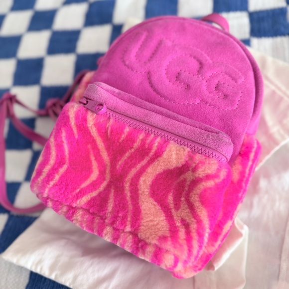 UGG | Bags | Ugg Hot Pink Backpack Used | Poshmark